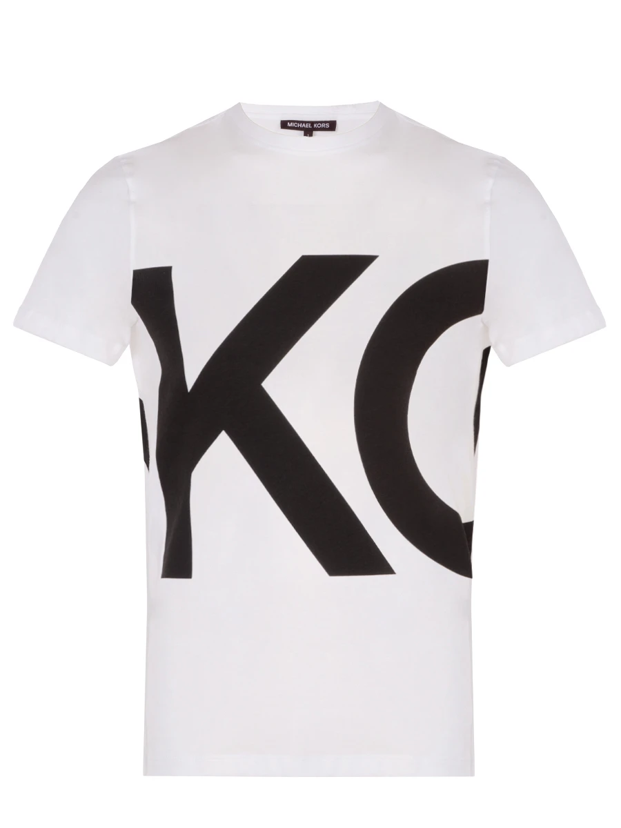 Футболка хлопковая от MICHAEL MICHAEL KORS за 8 870 рублей (цвет: белый ...