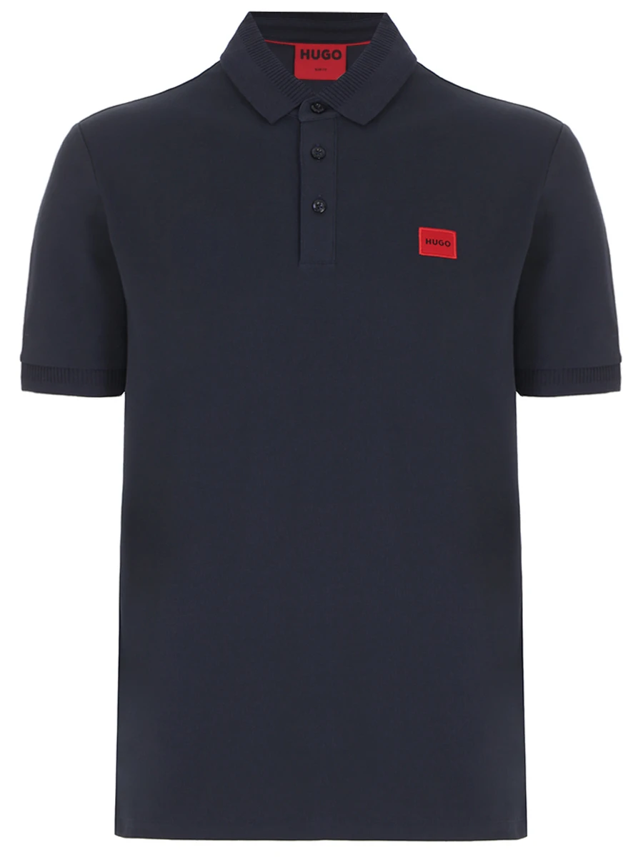 Поло Slim Fit хлопковое от HUGO за 8 890 рублей со скидкой 30% (цвет ...