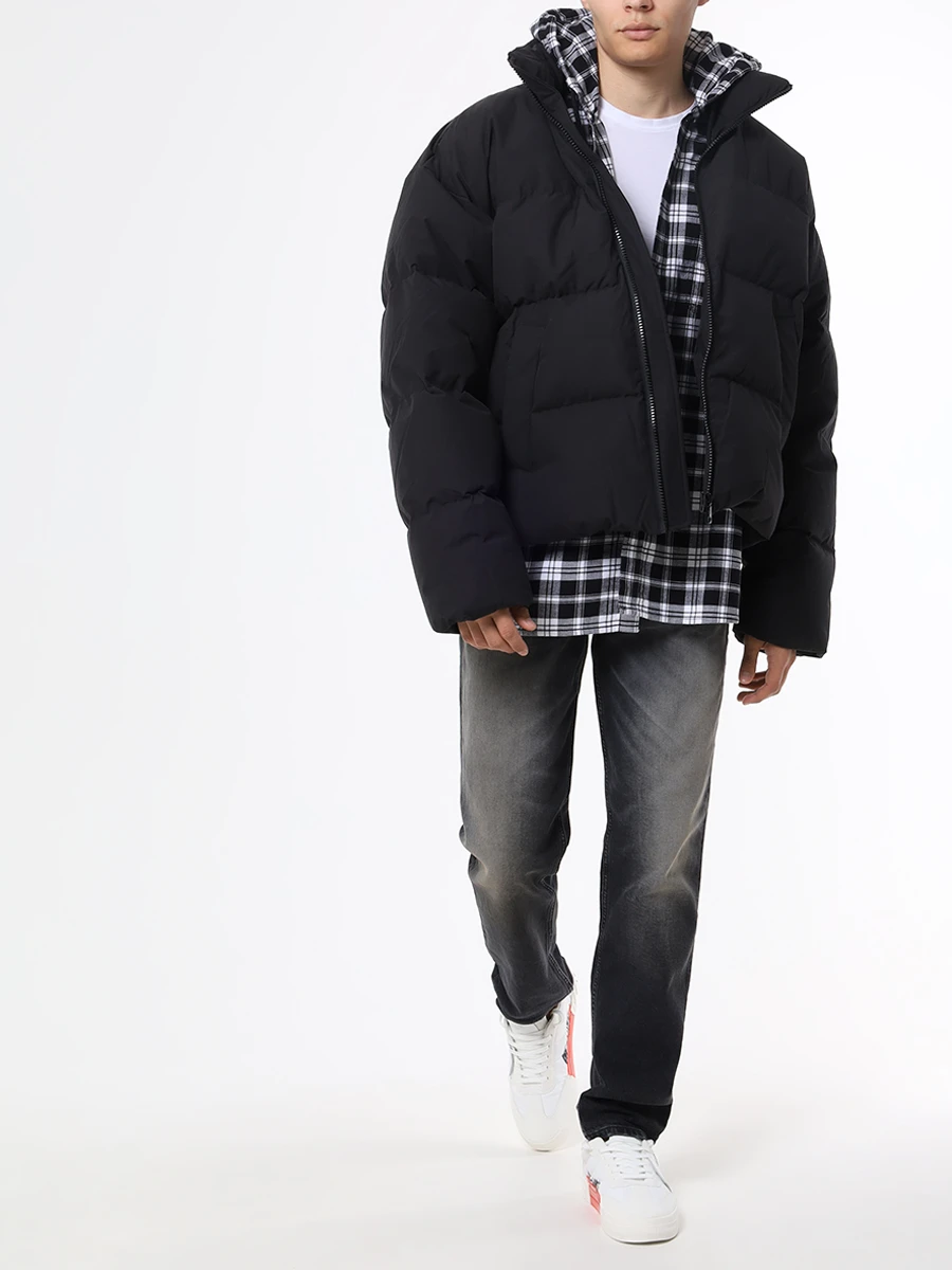 Пуховик стеганый от DIESEL за 43 960 рублей со скидкой 30% (цвет ...