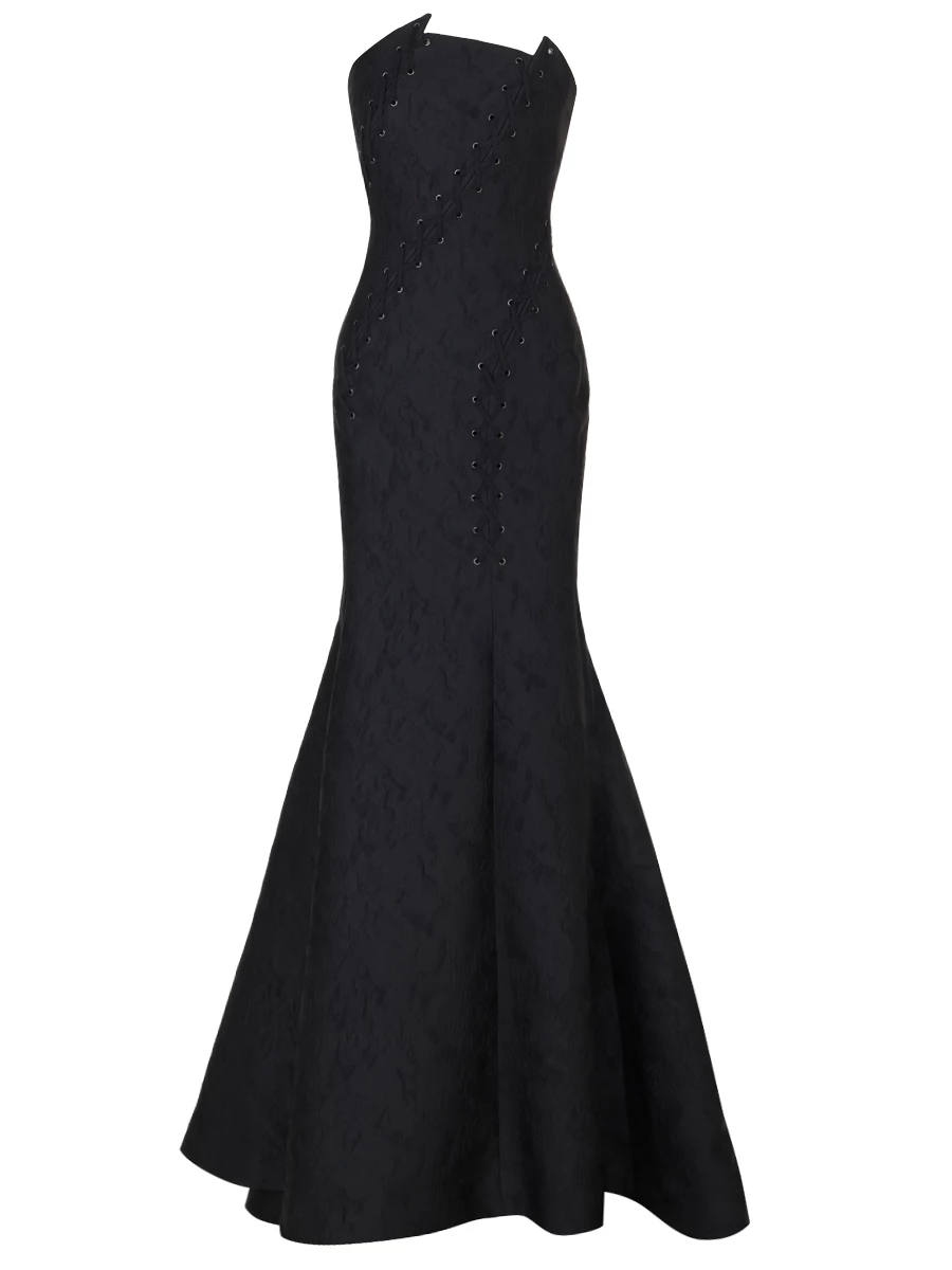 Платье однотонное Sacrifice Dress Black от SORELLE ERA за 53 400 рублей ...