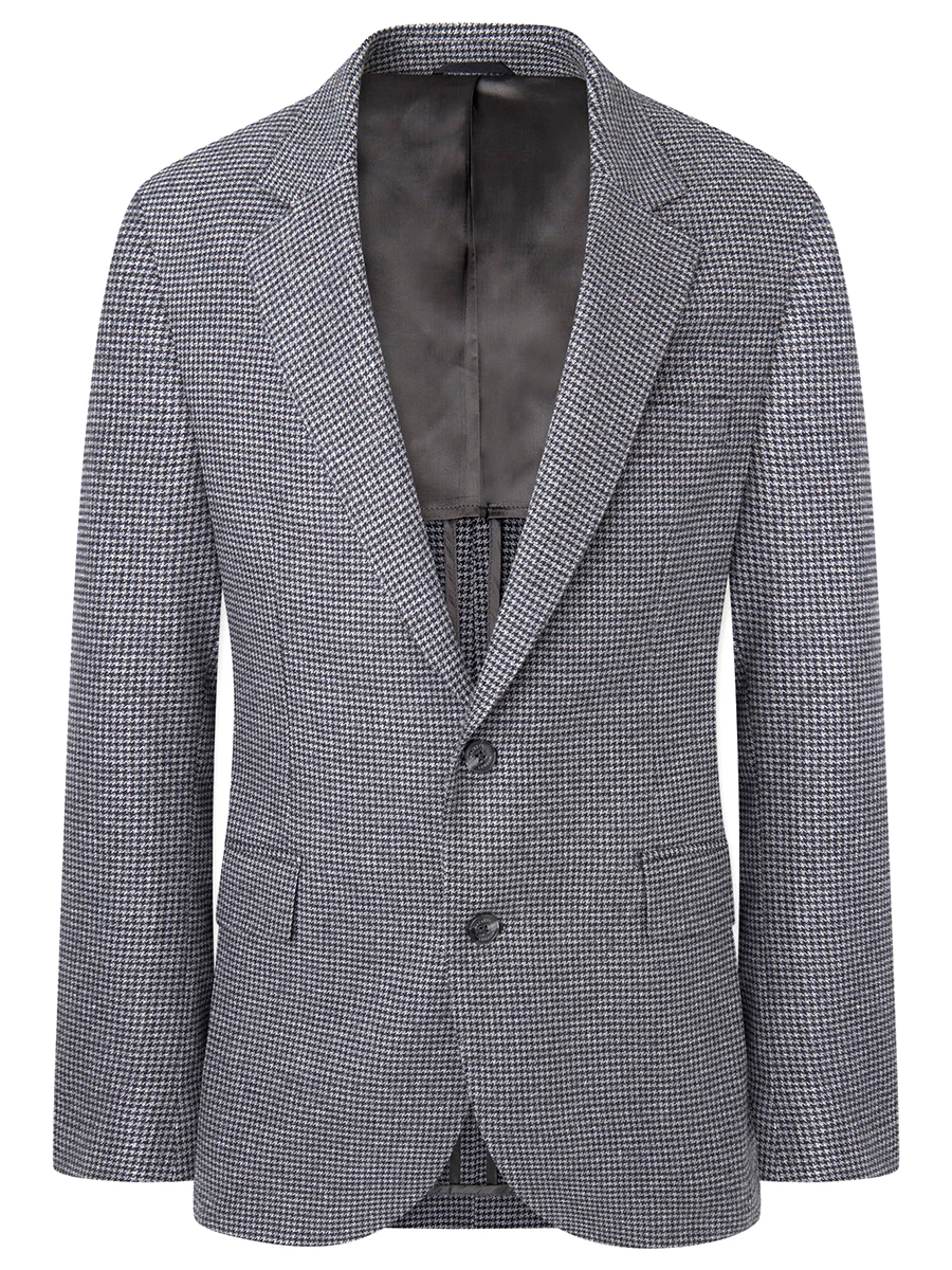 Пиджак хлопковый от HACKETT LONDON (цвет: серый, артикул: HM443261*9ID ...