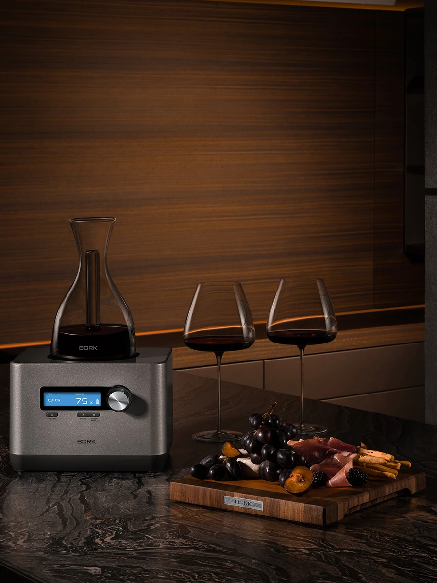 Винный декантер BORK Z600 от BORK за 54 000 рублей (цвет: серебряный, артикул: Z600) - купить в ...