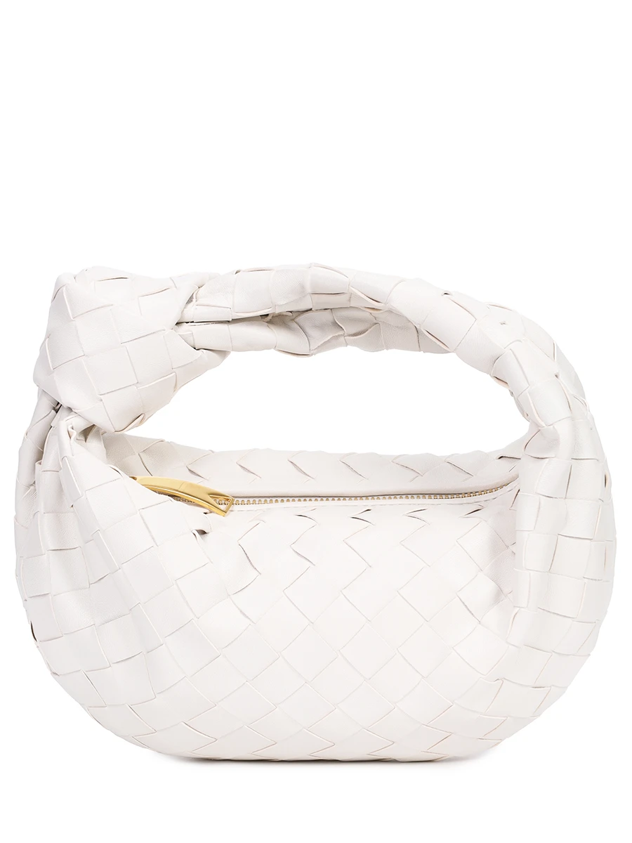 Сумка кожаная Jodie от BOTTEGA VENETA за 349 000 рублей (цвет: белый ...