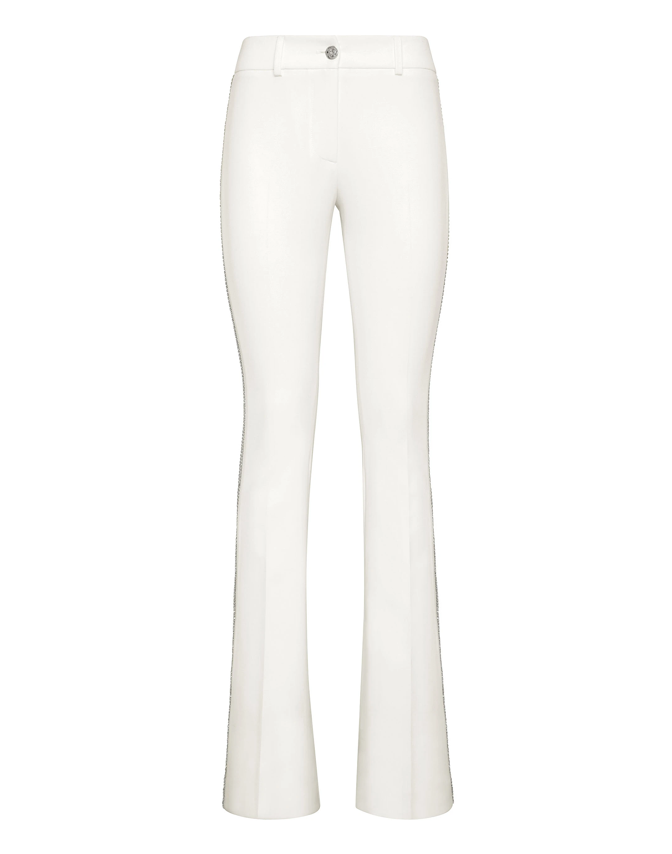 Брюки клеш от PHILIPP PLEIN за 201 960 рублей (цвет: белый, артикул ...