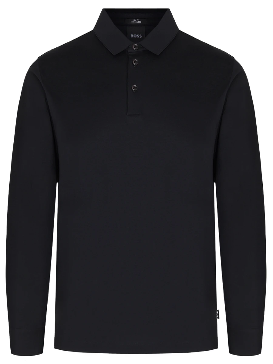 Поло Slim Fit хлопковое от BOSS за 17 570 рублей со скидкой 30% (цвет ...