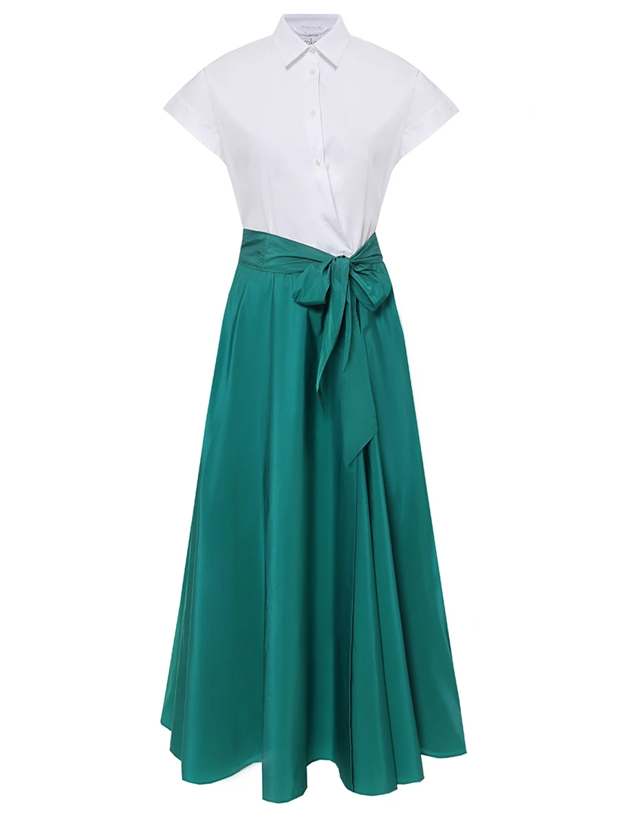 Платье комбинированное от SARA ROKA за 63 070 рублей со скидкой 30% ...